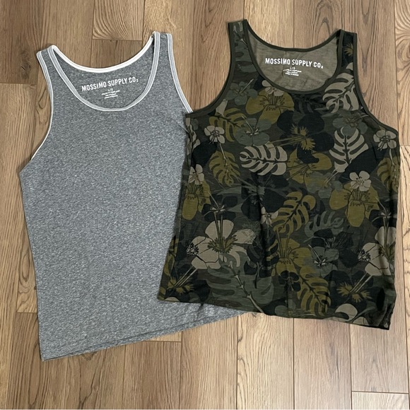 Mossimo Supply Co. | Shirts | 2 Mossimo Supply Co Mens Tank Tops Camo ...
